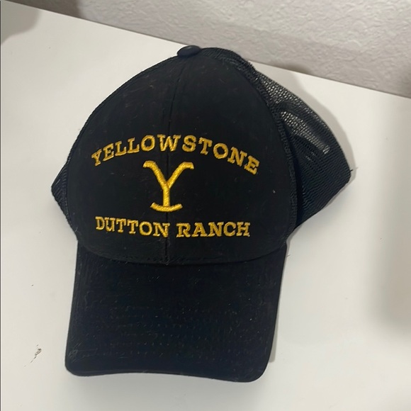 Accessories | Yellowstone Dutton Ranch Black Cap | Poshmark